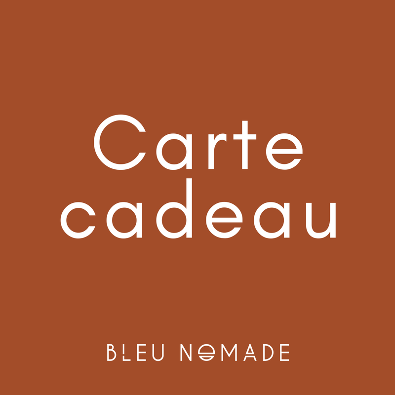 Carte-cadeau Bleu Nomade